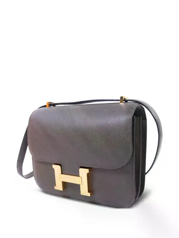 Hermès Constance Shoulder Bag - Grey