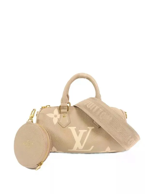 LOUIS VUITTON Monogram Empreinte Leather Bag - Neutrals