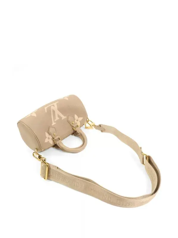 LOUIS VUITTON Monogram Empreinte Leather Bag - Neutrals