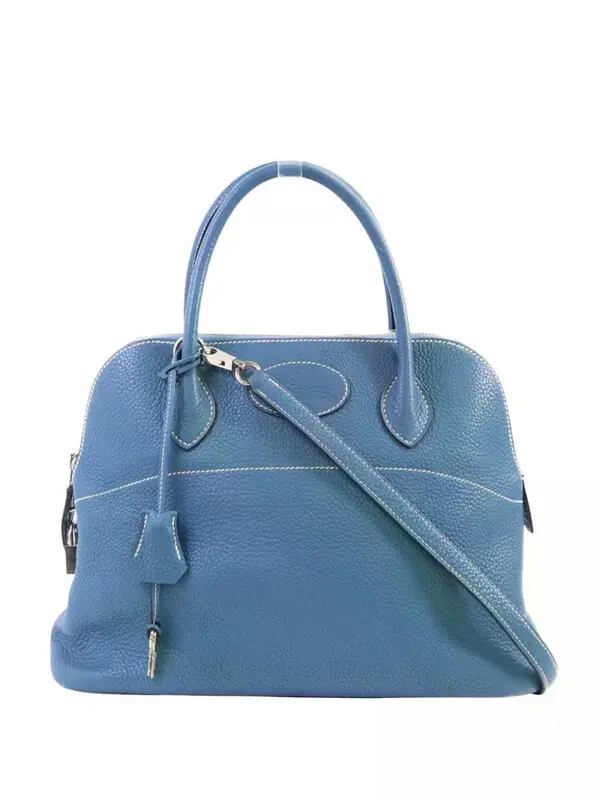 Hermès Bolide 31 Two-way Handbag - Blue