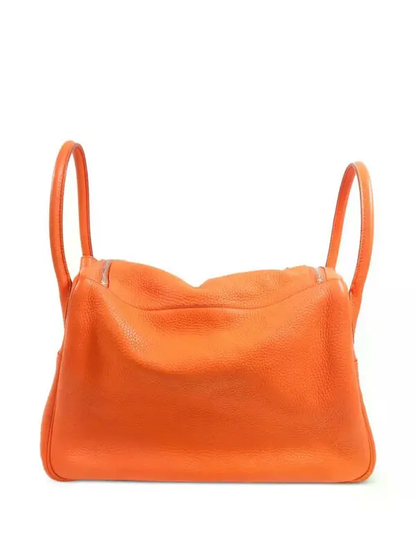 Hermès Lindy 34 Tote Bag - Orange