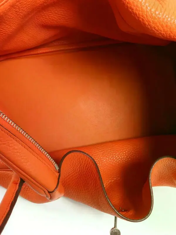 Hermès Lindy 34 Tote Bag - Orange