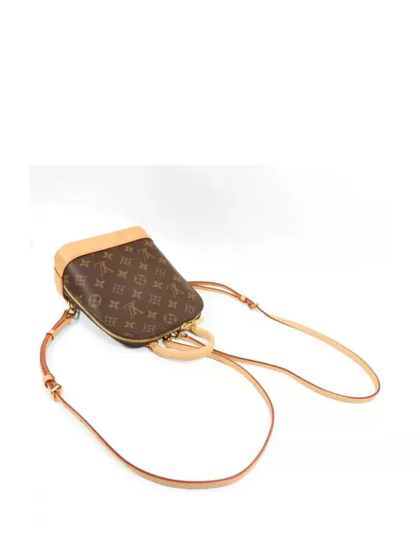 LOUIS VUITTON Alma Monogram Backpack - Brown