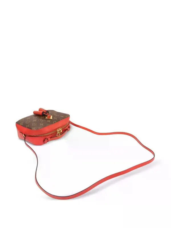 LOUIS VUITTON Monogram Saintonge Handbag - Brown