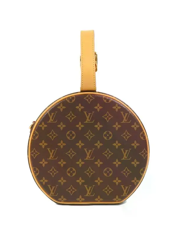 LOUIS VUITTON Petite Boite Chapeau Monogram Bag - Brown