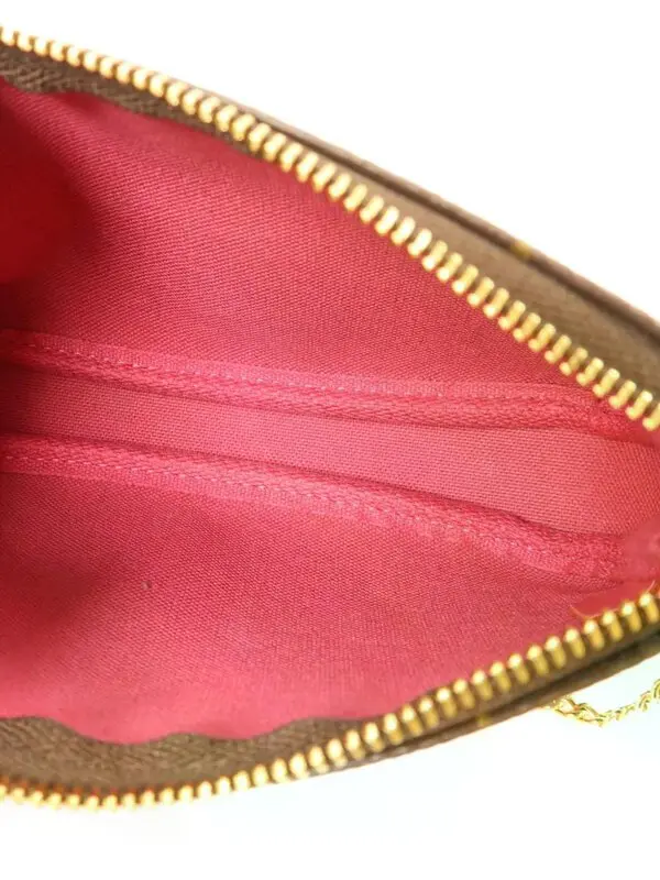LOUIS VUITTON Mini Pochette Shoulder Bag - Brown