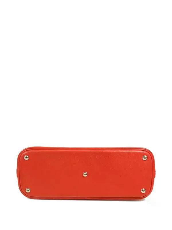 Hermès Bolide 27 Leather Two-way Handbag - Red