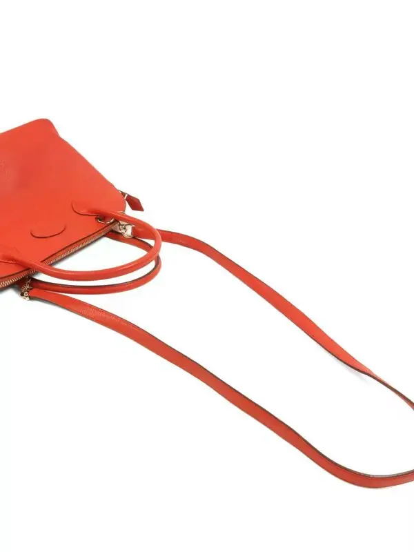 Hermès Bolide 27 Leather Two-way Handbag - Red