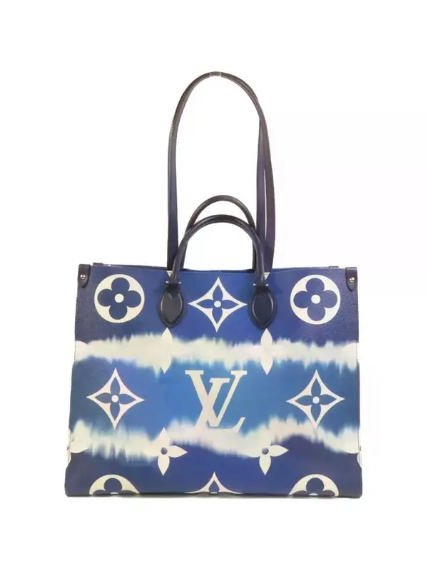 LOUIS VUITTON On The Go Monogram Escale Tote Bag - Blue