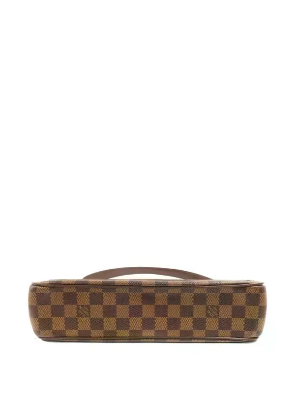 LOUIS VUITTON Aubagne Damier Ebene Shoulder Bag - Brown