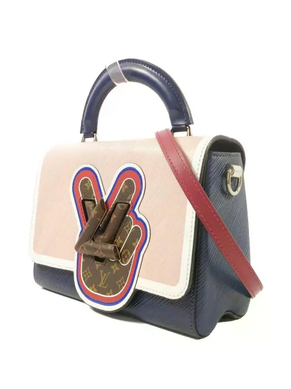 LOUIS VUITTON Twist Epi Tote Bag - Blue