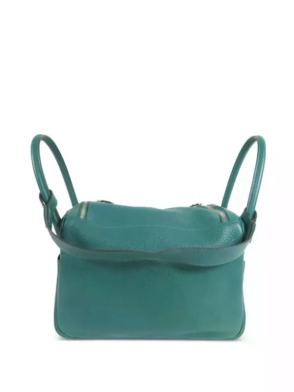 Hermès Lindy 30 Shoulder Bag - Green