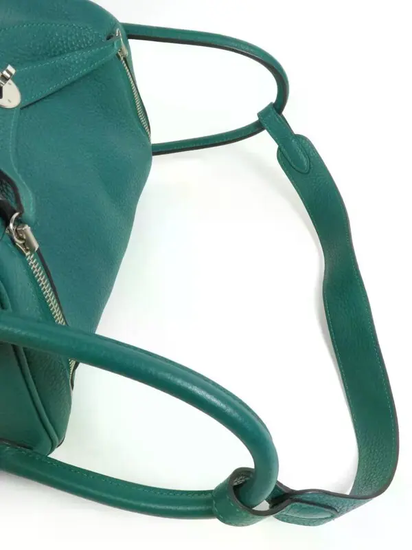 Hermès Lindy 30 Shoulder Bag - Green