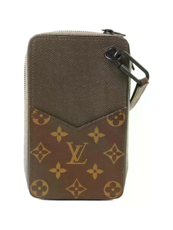 LOUIS VUITTON Taigarama Phone Box Handbag