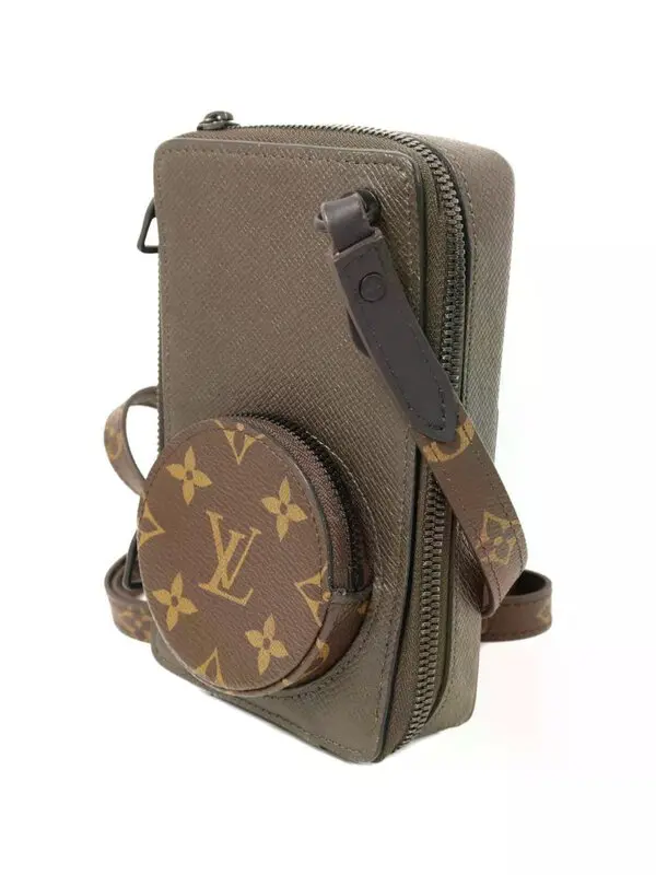 LOUIS VUITTON Taigarama Phone Box Handbag