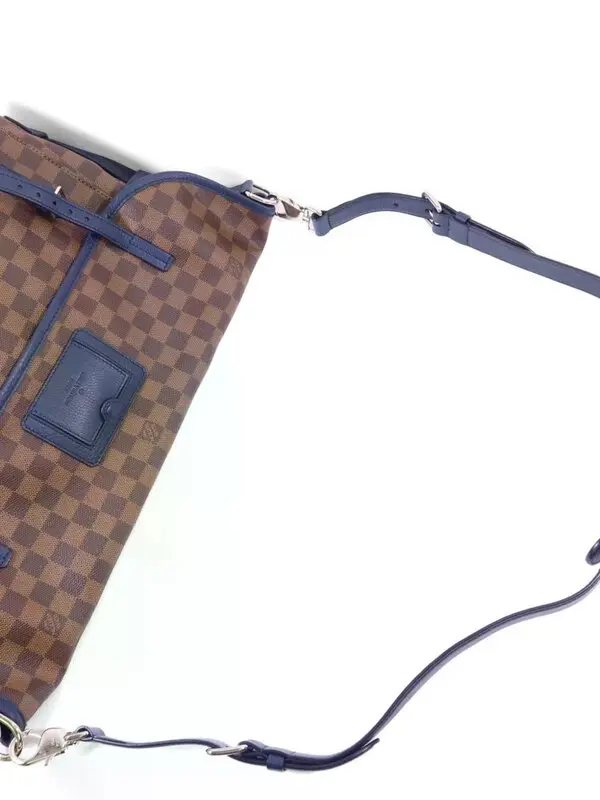 LOUIS VUITTON Damier Ebene Buzas Shoulder Bag - Brown