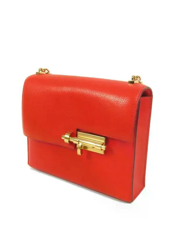 Hermès 2019 Mini Verrou Cross Body Bag - Red