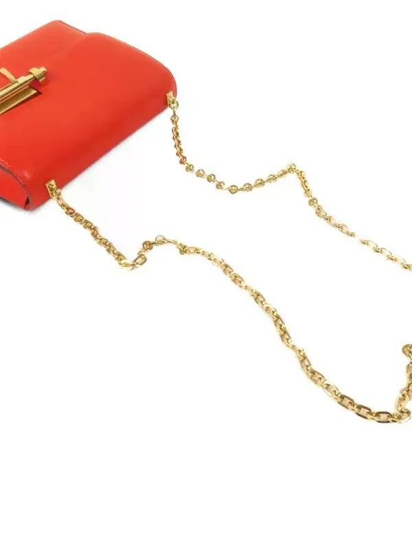 Hermès 2019 Mini Verrou Cross Body Bag - Red