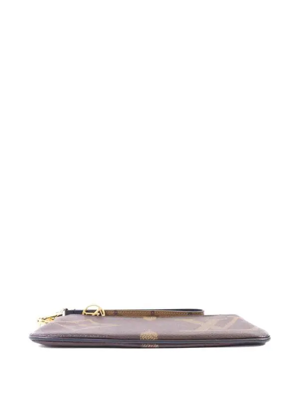 LOUIS VUITTON Trio Reverse Monogram Giant Clutch Bag - Brown