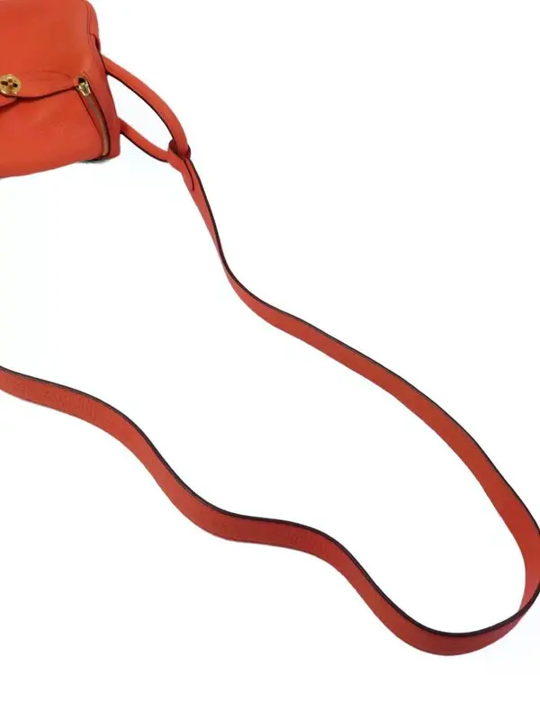 Hermès Mini Lindy Tote Bag - Orange