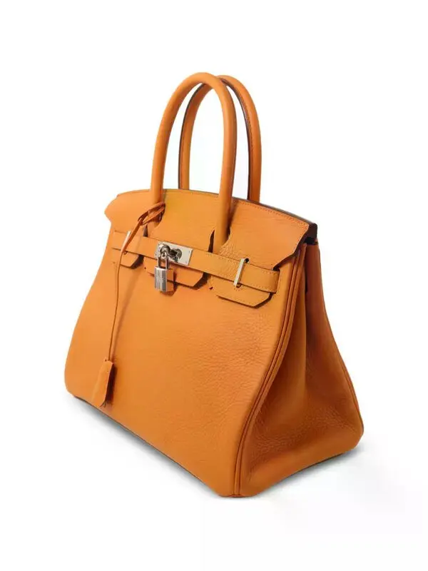 Hermès Birkin 30 Tote Bag - Orange