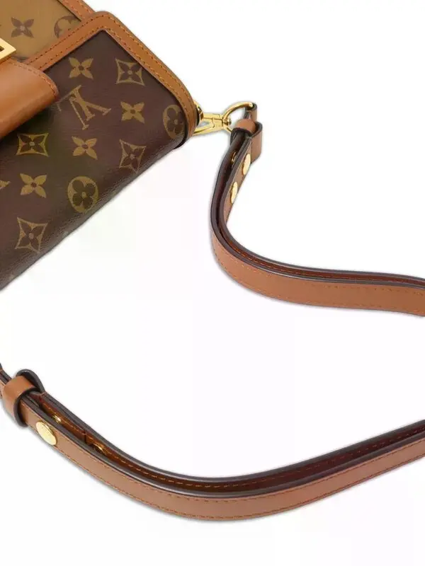 LOUIS VUITTON Mini Dauphine Shoulder Bag - Brown