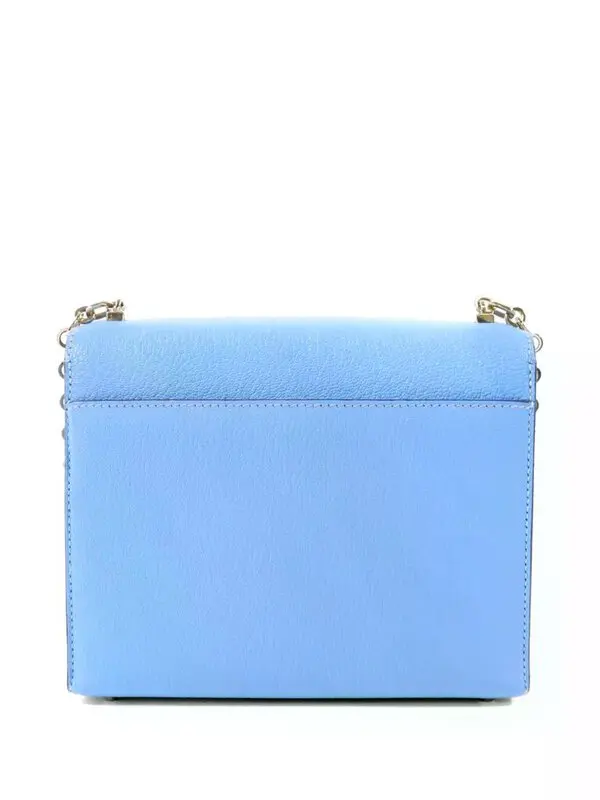 Hermès Mini Verrou Chain Shoulder Bag - Blue
