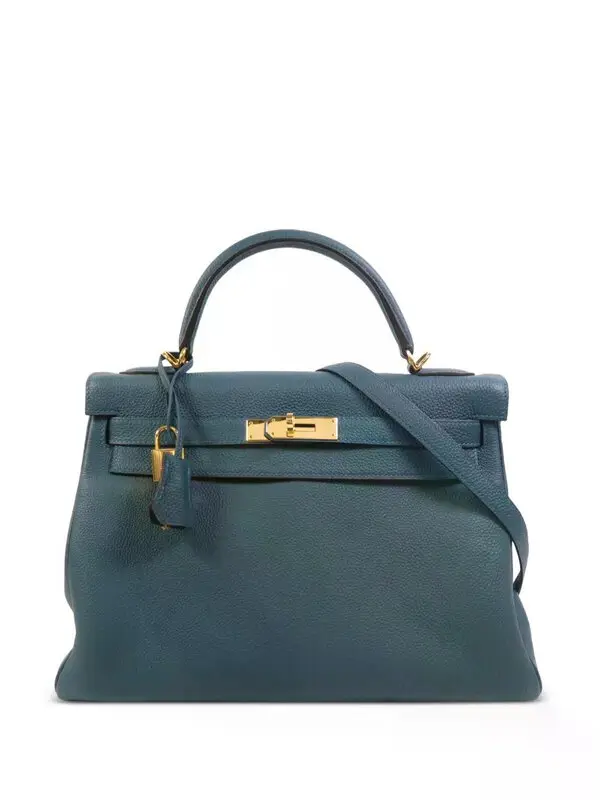 Hermès Kelly 32 Tote Bag - Green