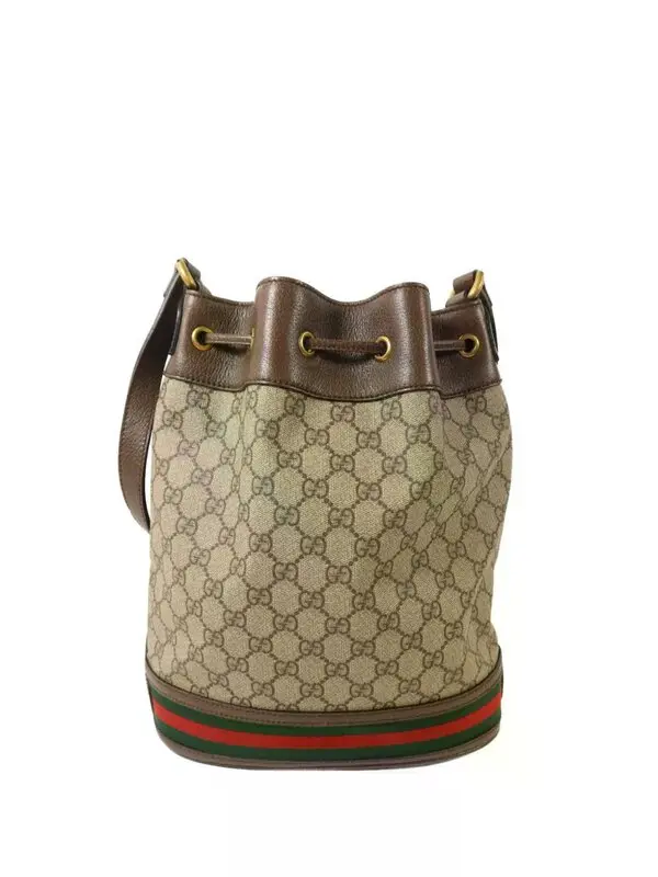 Gucci Ophidia Gg Bucket Bag - Neutrals
