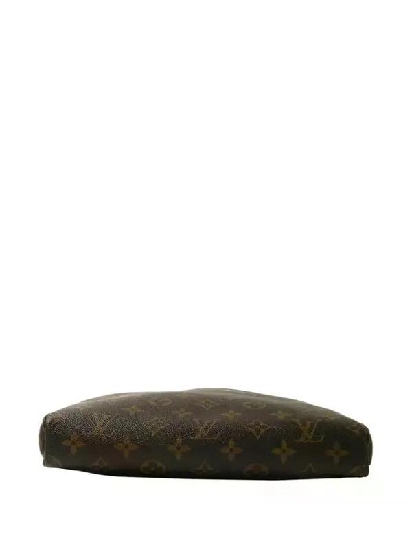 LOUIS VUITTON Monogram Trotteur Beaubourg Shoulder Bag - Brown