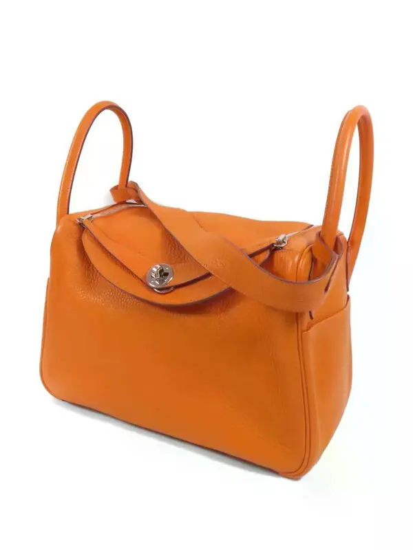 Hermès 30 Lindy Shoulder Bag - Orange