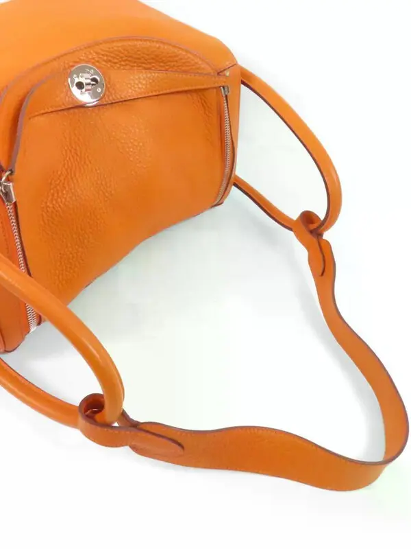 Hermès 30 Lindy Shoulder Bag - Orange