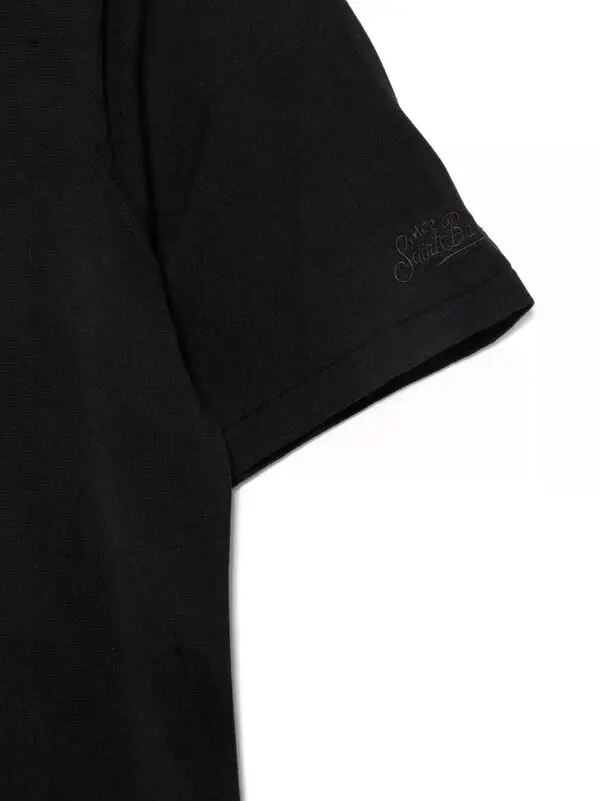 MC2 SAINT BARTH Logo-embroidered T-shirt