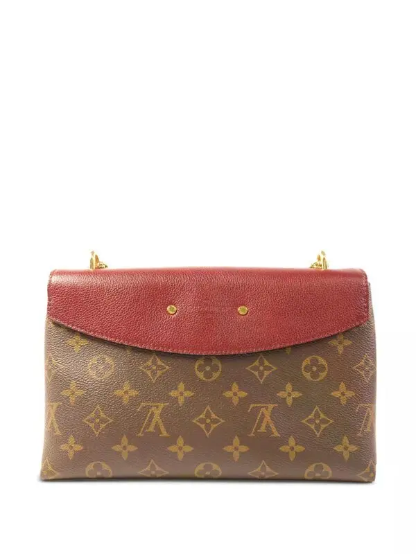LOUIS VUITTON Saint Placide Monogram Canvas Shoulder Bag - Brown