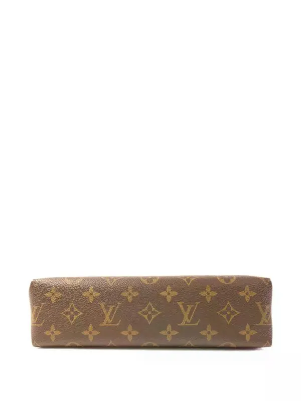 LOUIS VUITTON Saint Placide Monogram Canvas Shoulder Bag - Brown