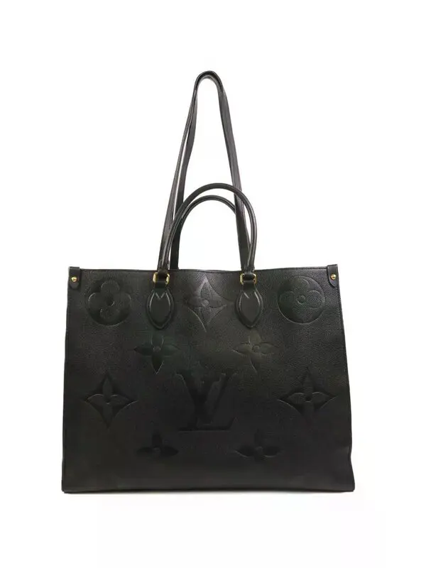 LOUIS VUITTON On The Go Gm Empreinte Tote Bag - Black
