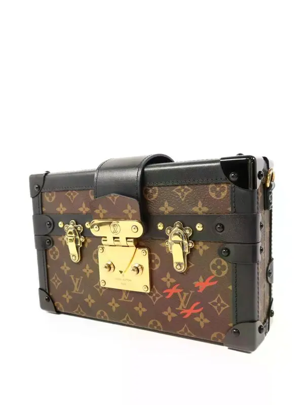 LOUIS VUITTON Petite Malle Monogram Canvas Bag