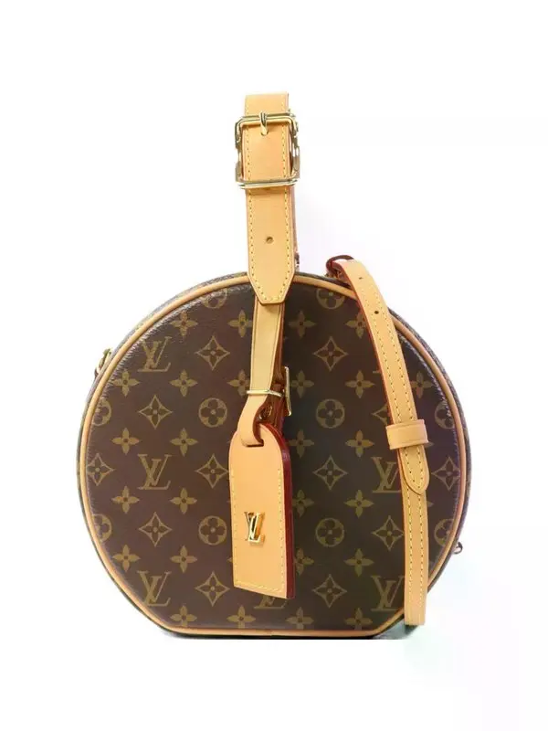 LOUIS VUITTON Petite Boite Chapeau Monogram Shoulder Bag - Brown