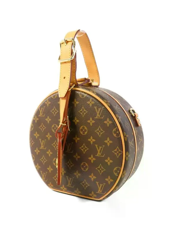 LOUIS VUITTON Petite Boite Chapeau Monogram Shoulder Bag - Brown