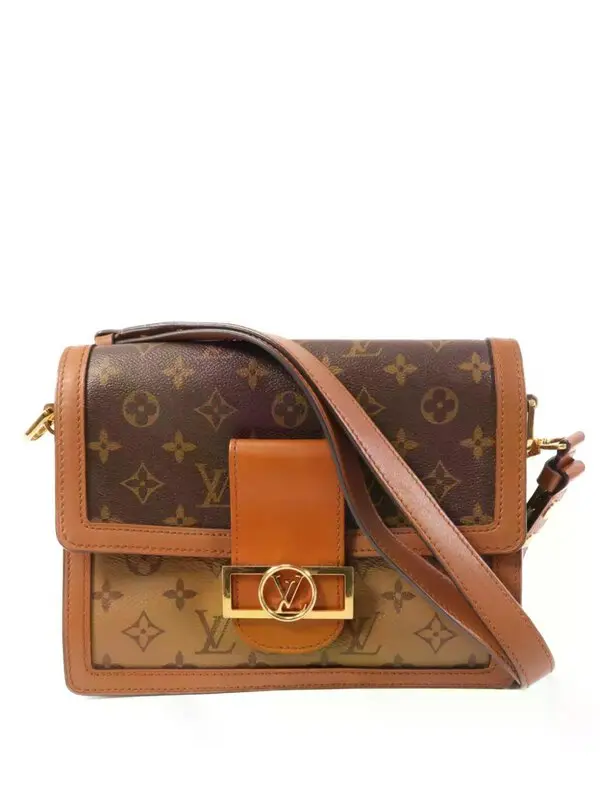 LOUIS VUITTON Dauphine Mm Monogram Reverse Tote Bag - Neutrals