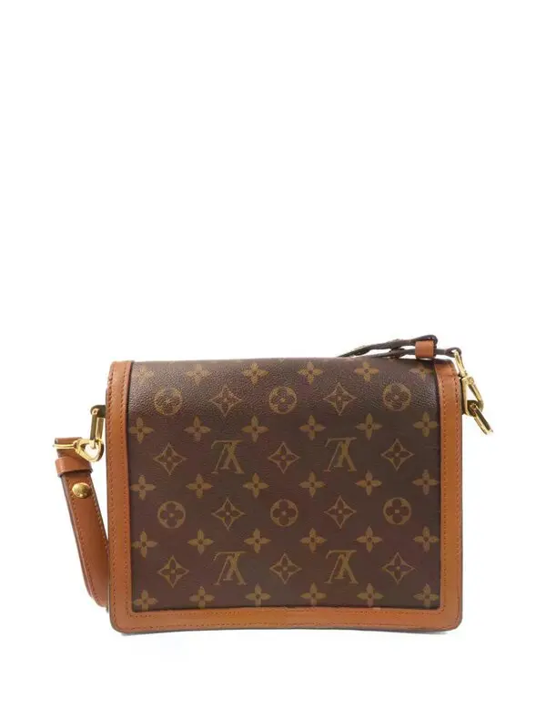 LOUIS VUITTON Dauphine Mm Monogram Reverse Tote Bag - Neutrals