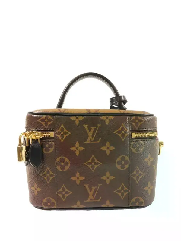 LOUIS VUITTON Monogram Vanity Pm Bag - Brown