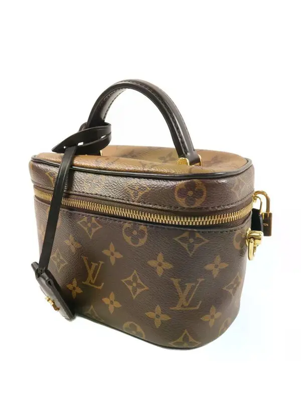 LOUIS VUITTON Monogram Vanity Pm Bag - Brown