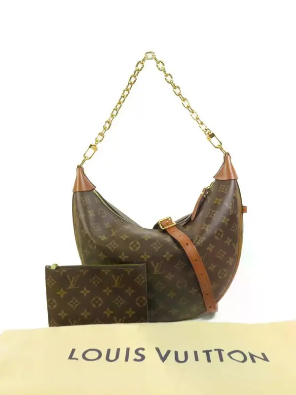 LOUIS VUITTON Monogram Reverse Loop Shoulder Bag