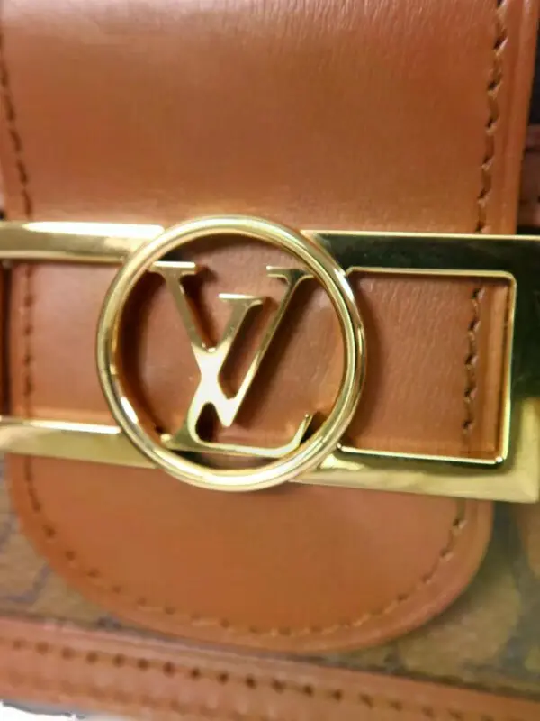 LOUIS VUITTON Dauphine Monogram Reverse Mini Shoulder Bag - Brown