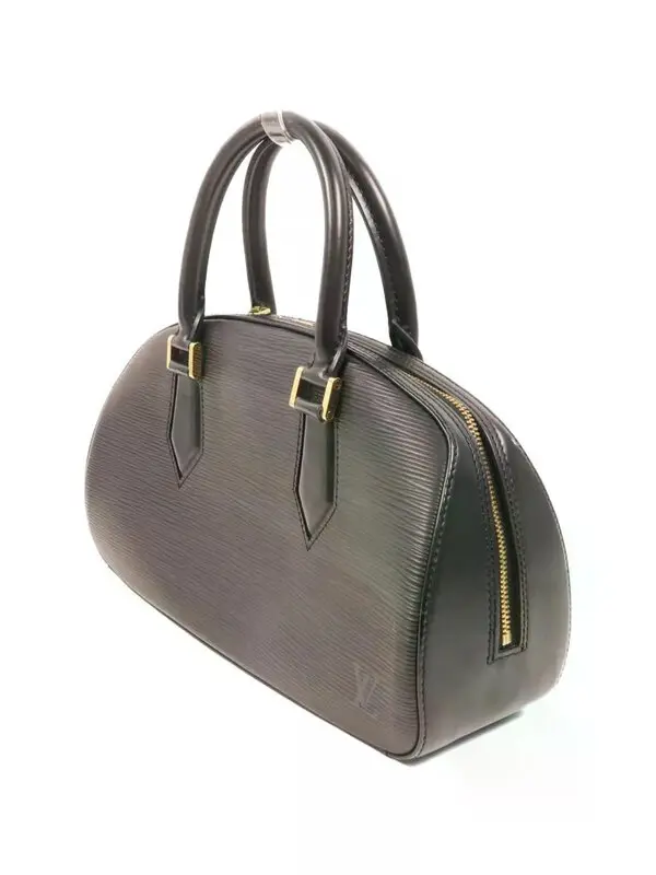 LOUIS VUITTON Jasmin Epi Leather Tote Bag - Black