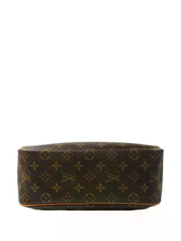 LOUIS VUITTON Monogram Trouville Pm Handbag - Brown