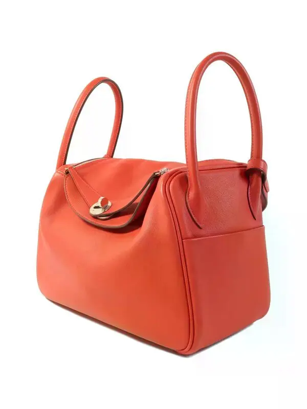 Hermès Lindy 26 Swift-leather Tote Bag - Red