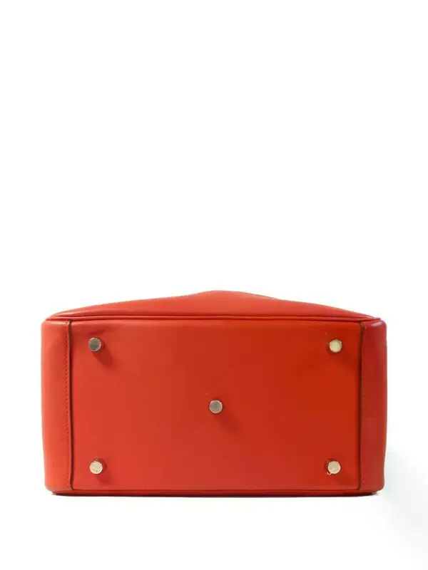 Hermès Lindy 26 Swift-leather Tote Bag - Red