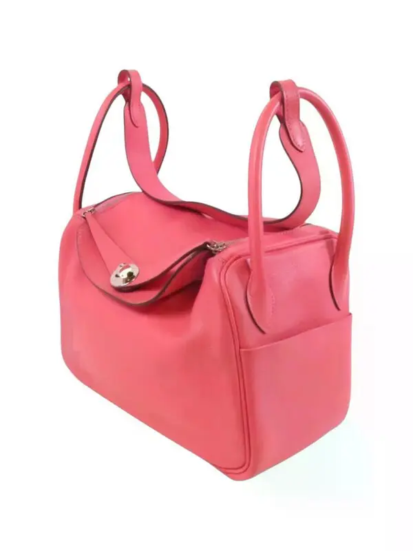 Hermès Lindy 26 Evercolor-leather Tote Bag - Pink